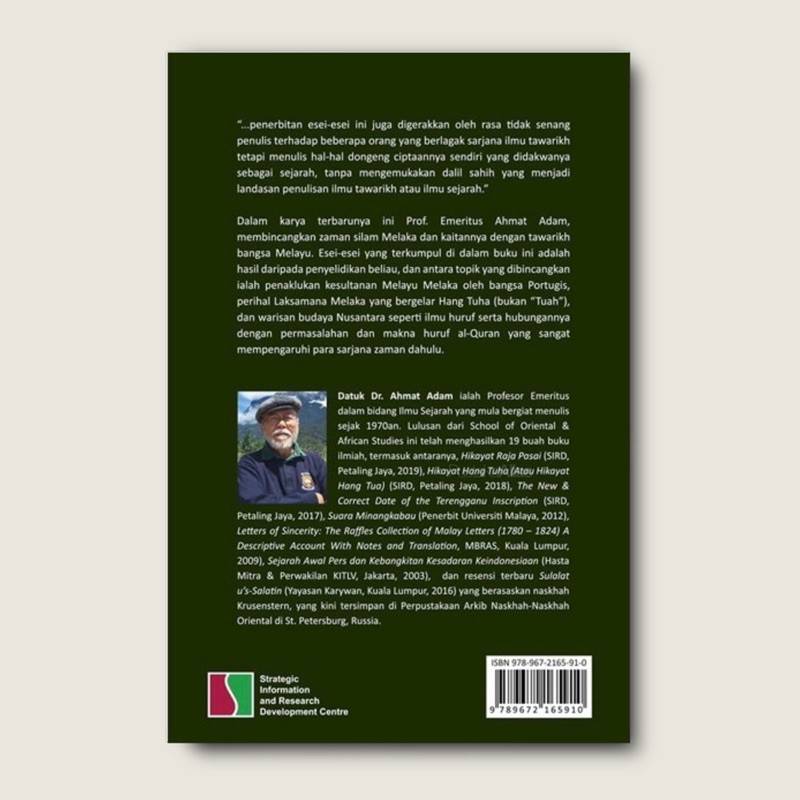 AHMAT ADAM Tawarikh Melayu dan Melaka : Esei-esei Pilihan (SIRD)
