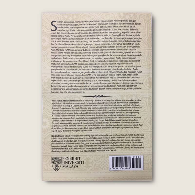 YUSRA HABIB ABDUL GHANI et al. Aceh : Sejarah Perjuangan Mendaulatkan ...