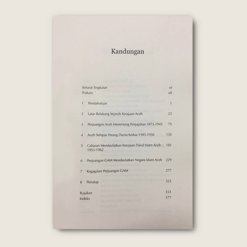 YUSRA HABIB ABDUL GHANI et al. Aceh : Sejarah Perjuangan Mendaulatkan ...