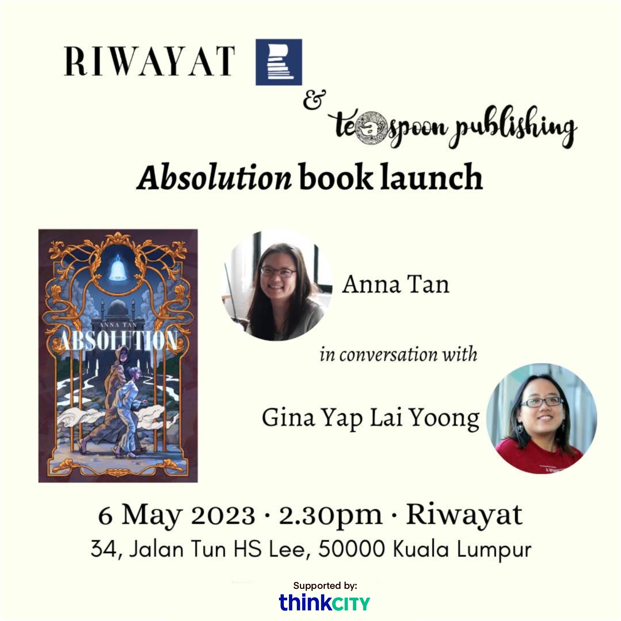 Anna Tan In Conversation with Gina Yap Lai Yoong — Absolution Book Launch